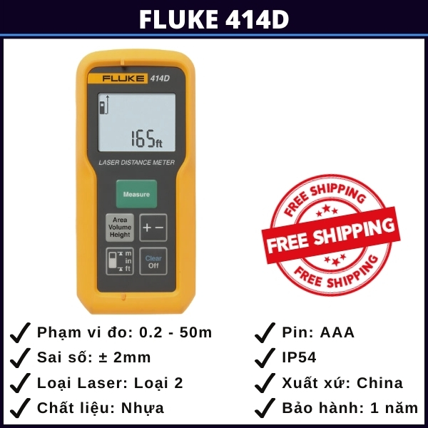 Fluke 414D | Máy đo khoảng cách Fluke chính hãng độ chính xác cao